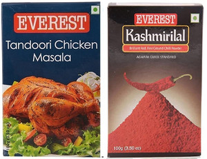 EVEREST Tandoori Chicken Masala +Red Chilli Powder Price in India - Buy ...