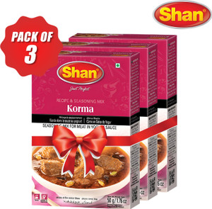 SHAN Korma Masala Pack of 3 (Imported) Price in India - Buy SHAN Korma ...