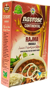 NAVROSE CONTINENTAL RAJMA MASALA 100 GM PACK NAVROSE Price in India ...