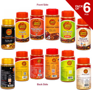 Tadka Blast Chat Masala Coriander & Cumin Powder Spicy Chilli & Pink ...