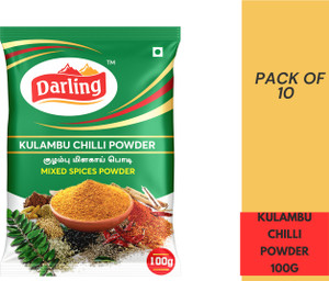 Darling Kulambu Chilli Powder 100 G (Pack of 10) Price in India - Buy ...