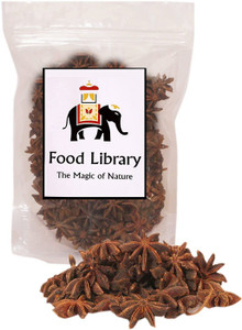 FOOD LIBRARY THE MAGIC OF NATURE Whole Star Anise (Chakri Phool) Spice ...