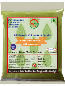 SS520 Curry Leaves Powder 100g. Kadi Patta Karibevu Karuveppilai For ...