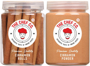 The Chef Co Combo of Cinnamon Roll (65g) Cinnamon Powder (125g) Price ...