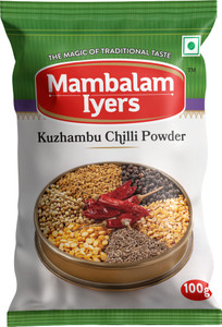 Mambalam Iyers Kuzhambu Chilli Powder Price in India - Buy Mambalam ...
