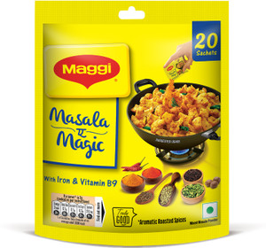 Maggi Masala-ae-Magic Vegetable Masala, All in One (6g x 20 Sachets ...