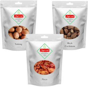 Marwar Nutmeg + Nutmeg Mace + Black Cardamom | Combo Pack of 3 Price in ...