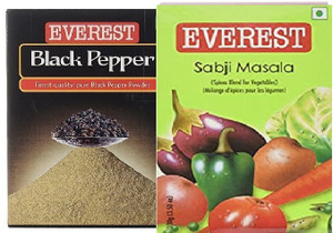 EVEREST Black Pepper +Sabji Masala Powder Price in India - Buy EVEREST ...
