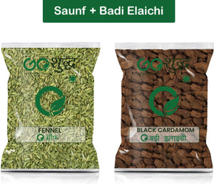 Goshudh Badi Elaichi 500gm & Saunf 400gm Combo Pack 900g Price in India ...