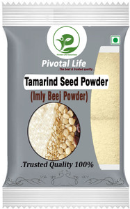 Pivotal Life Tamarind (Imli) Seed Powder - 500 Gm - Tamarindus Indica ...