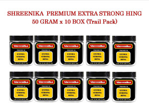 Shreenika Premium Extra Strong Hing (50 gram x 10 Box) Price in India ...
