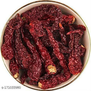 Shivam Traders 100% ORIGINAL LAL MIRCH SABUT (RED CHILLI WHOLE) 100GM ...