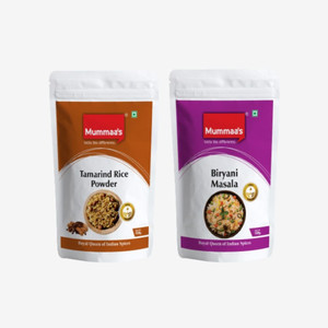 Mummaa's Tamarind Rice Powder & Biryani Masala Price in India - Buy ...