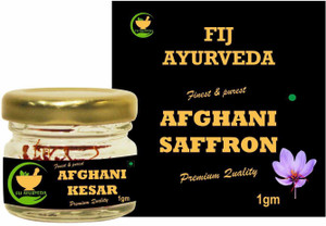 FIJ AYURVEDA Finest & Pure A++ Grade Afghani Saffron Threads/ Kesar ...