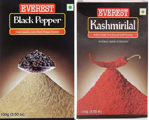 EVEREST Powder Black Pepper + Red Chilli Price in India - Buy EVEREST ...