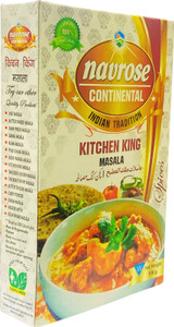 NAVROSE CONTINENTAL SPECIAL KITCHEN KING MASALA NAVROSE 100GM PACK ...