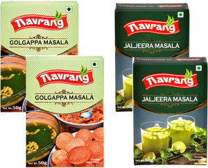 NAVRANG Jaljeera Masala and Gol Gappa Masala Combo Pack Price in India ...