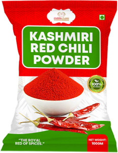 MOBILE CHAKKI Kashmiri Lal Mirchi Powder Red Chilli Mild Spice Price in ...