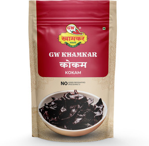 GW Khamkar Kokum Phool/ Kokam/ Dried Kokum Flower Mild Tangy Taste, 1 ...