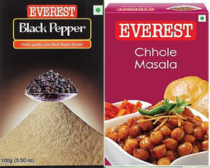 EVEREST Powder Black Pepper + Masala Powder, Chhole Price in India ...