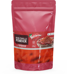 Nutriarrow Red Chilli Powder | Natural Lal Mirch Powder | Rich Flavor ...