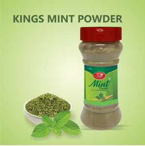 Kings PURE & NATURAL MINT (PUDINA) POWDER 100 GRM Price in India - Buy ...