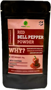 Poddar Farms Hydroponic Red Bell Pepper Powder | Superfood Price in ...