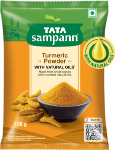 Tata Sampann Turmeric Powder With Natural Oils, Haldi Powder Price in ...