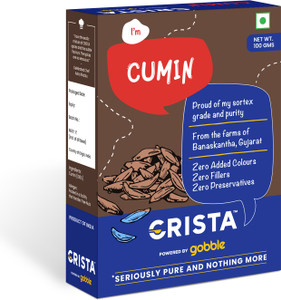 CRISTA Whole Cumin | Zero added Colours, Fillers, Additives ...