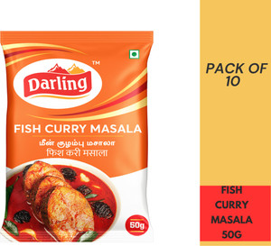 Darling Fish Curry Masala 500G (Pack of 10, Each 50G) Price in India ...