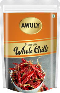 AWULY Pure Byadgi Red Chilli Whole | Dry Red Chilli With stem / Bedgi ...
