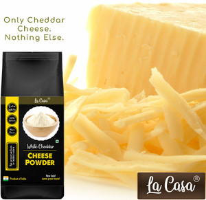 La Casa Natural White Cheddar Cheese Powder | Premium & Concentrated ...