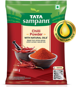 Tata Sampann Chilli Powder with Natural Oils, Lal Mirchi Powder, Price ...
