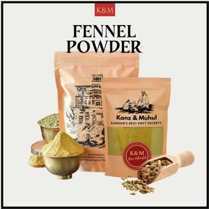 KANZ & MUHUL Fennel Seeds Powder | Organic Saunf Powder | Variyali ...