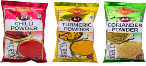 Aruna Combo of A1-Chilli Powder, A1-Turmeric Powder & A1-Coriander ...