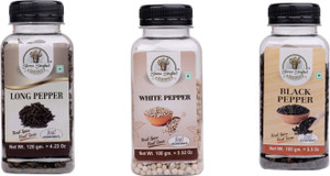 SHREE SINGHAL Long Pepper/white Pepper/black Pepper 100 Grams Each ...