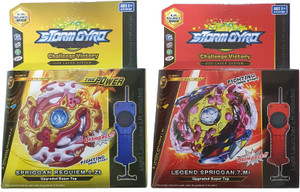 AZAD57 Beyblade Spriggan Requiem B-100 and Legend Spryzen B-86 Starter ...