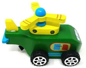 Funwood Games Wooden Pull String Helicopter Toys - Wooden Pull String ...