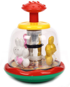 Little Creation Double Action Push and Spin Spinning Toddler Rabbit ...
