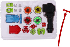 BNF 2 Sets Fusion 4D Fight Master Grip Launcher Beyblade Spinning Top ...