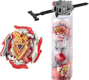Thrifx Prime Red Beyblade Gyro Burst Metal Spinner Beyblades (Complete ...