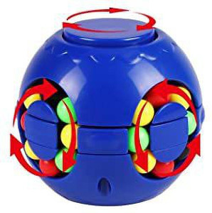 TRU TOYS Speed Cube Set,Little Magic Bean Fingertip Gyro Toy [Random ...