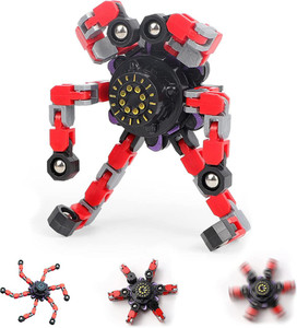 KARBD Mechanical 6 Arm Transformable Fingertip Gyro Fidget Spinner 3D ...
