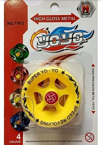 lifestylesection Plastic YoYo Speed Spinner Toy (Multi Color) - Plastic ...