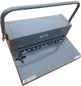 Ars tech Strip Binder Heavy Duty 10 Rectangular Holes Manual Ring ...