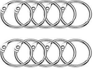 KRAFTMASTERS Binder Card Ring/Book Ring for Scrapbooking - 10 Pcs (50mm ...