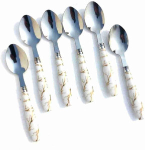 krishnaa enterprises Spoon Set for Dining Table Light Weight White ...