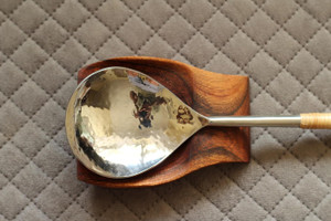 Wood Chop Spoon Rest Wooden Serving Spoon Set Price in India - Buy Wood ...