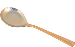 Shivshakti Arts Copper Steel Rice Serving Spoon for Cooking and Serving ...