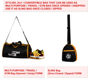 L'AVENIR 2in1 / CONVERTIBLE / MULTI PURPOSE / SLING / TRAVEL / GYM BAG ...